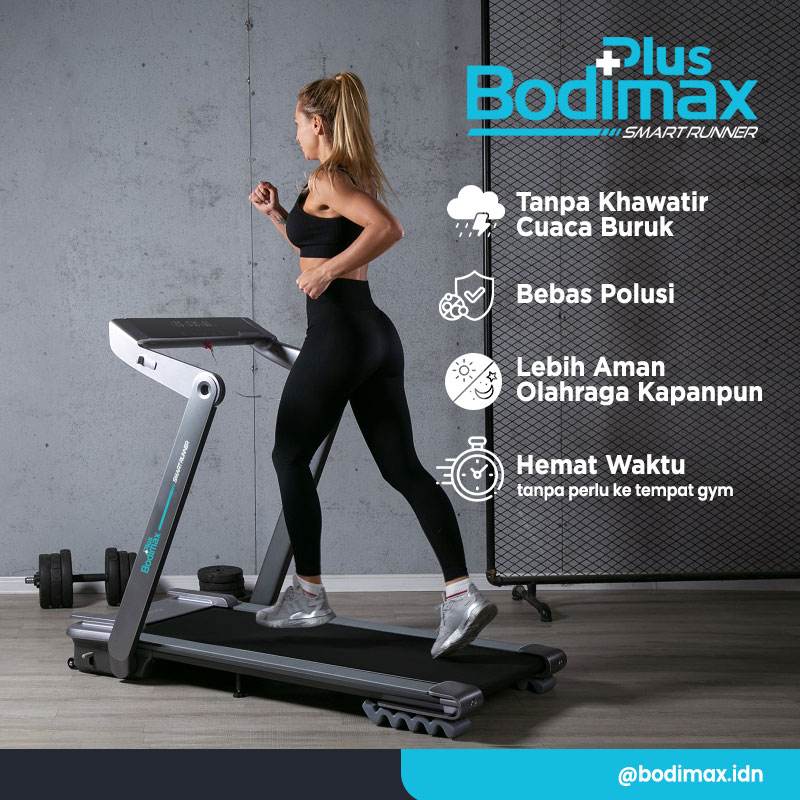 Treadmill Elektrik BODIMAX PLUS SMART RUNNER - Bodimax