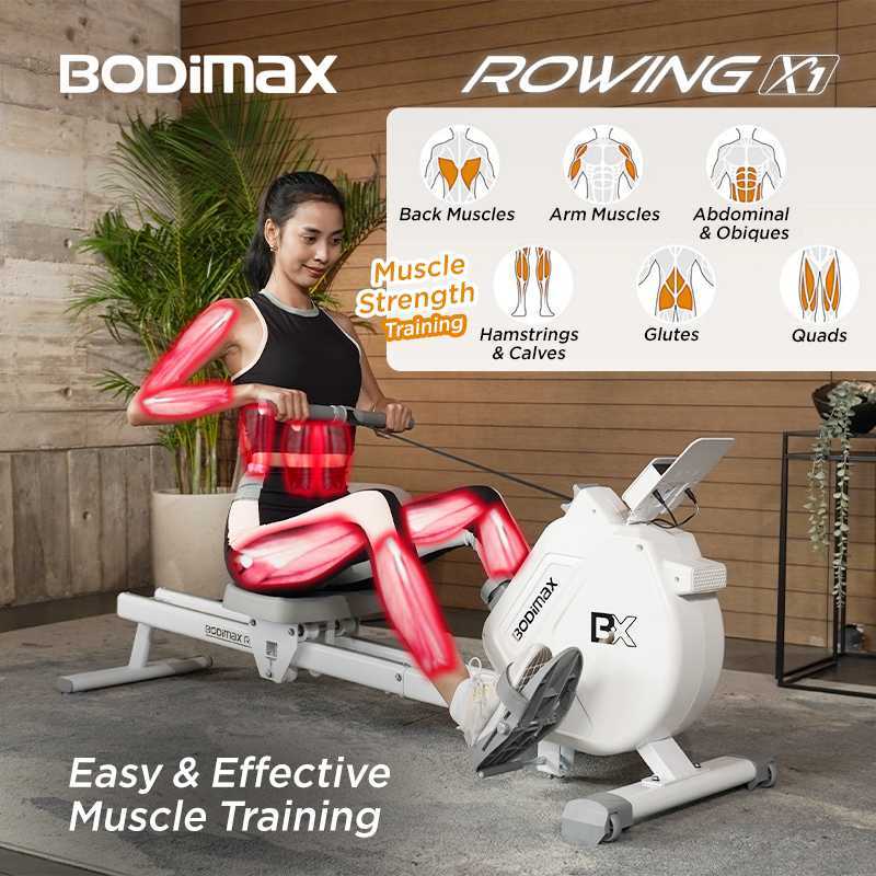 BODIMAX ROWING MACHINE X1 - Bodimax