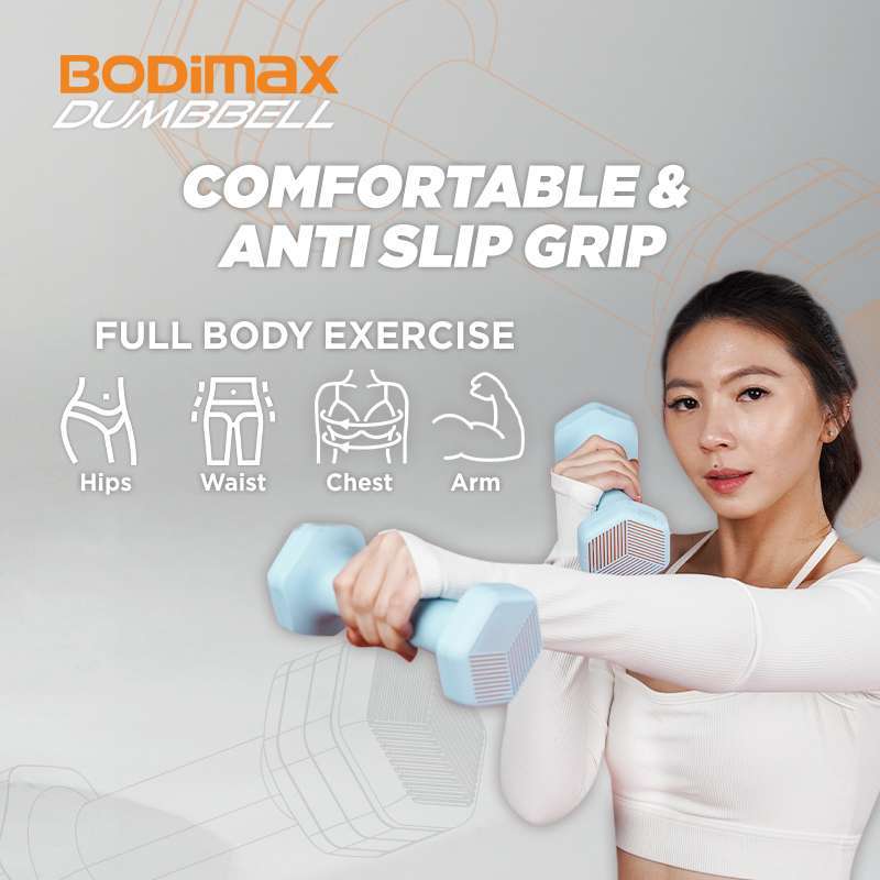 BODIMAX ADJUSTING DUMBBELL SQUARE DARK GREY - Bodimax