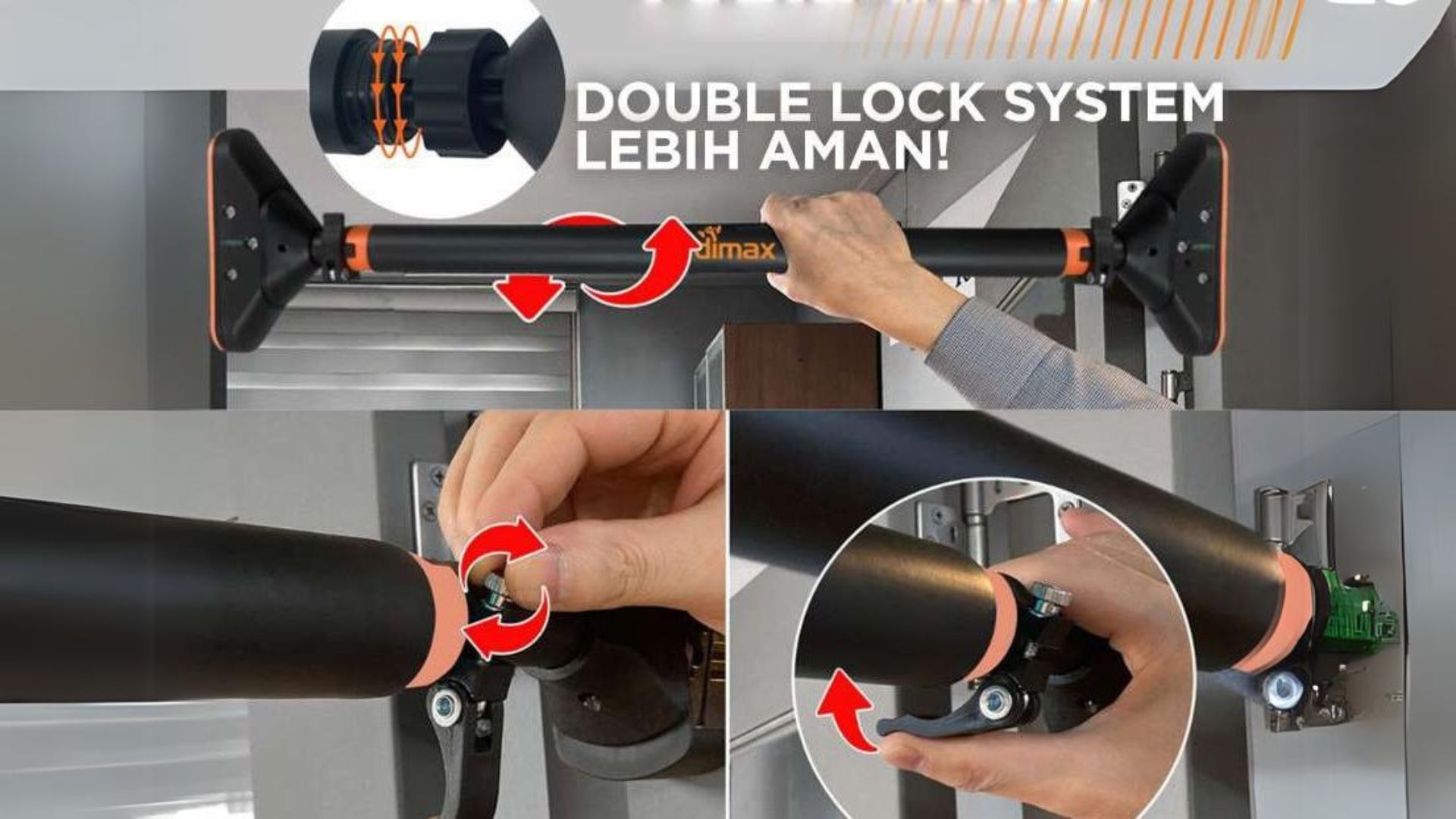 Landing Page Bodimax Pull-Up Bar - Bodimax