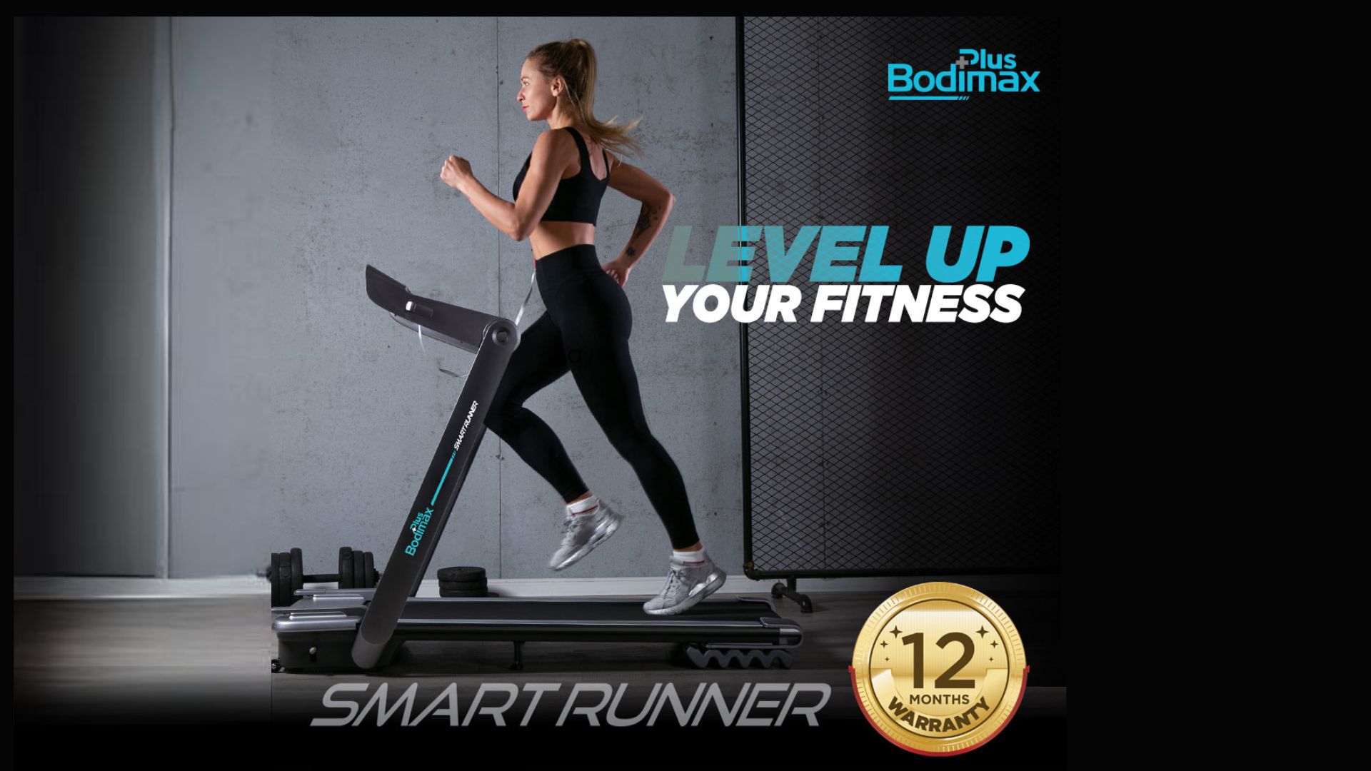 Treadmill Elektrik Bodimax Smart Runner - Bodimax