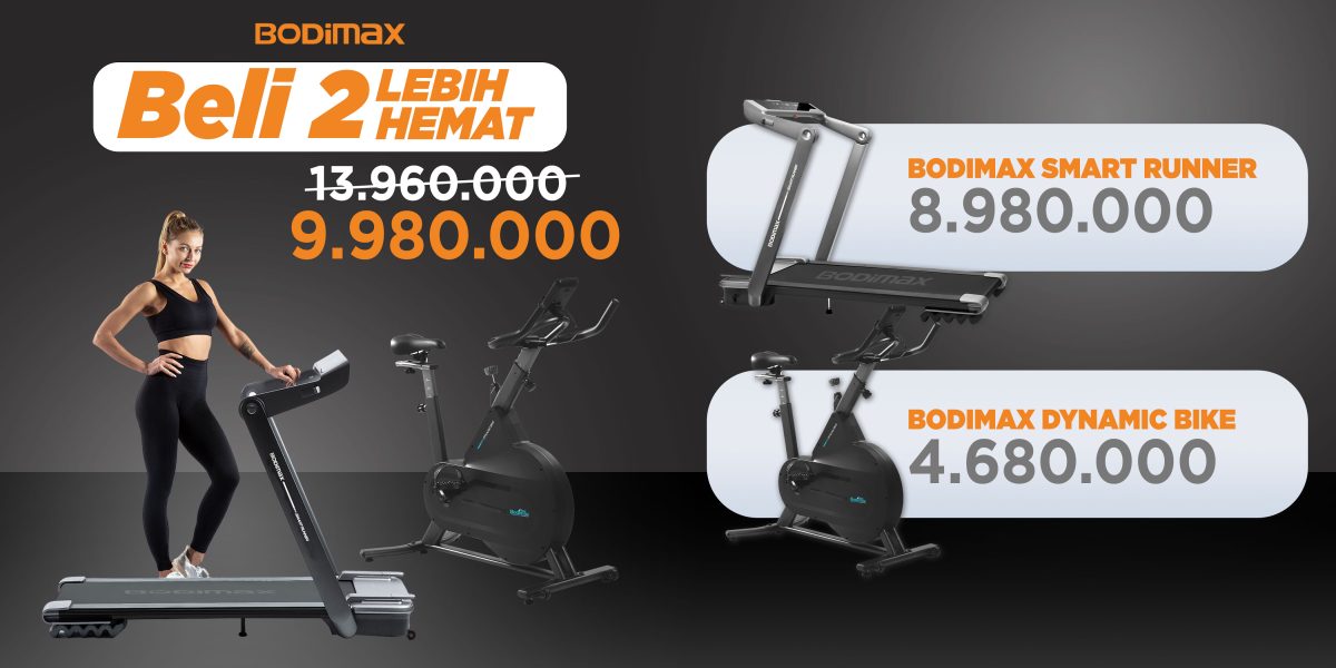 Treadmill Elektrik Bodimax Smart Runner - Bodimax
