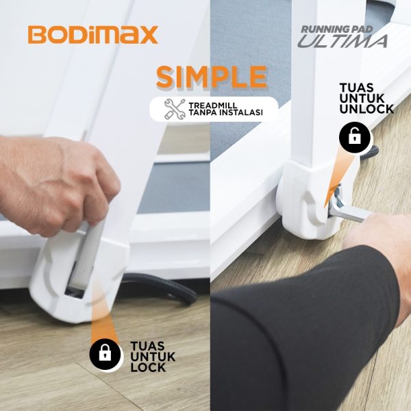 TREADMILL BODIMAX RUNNING PAD ULTIMA - JUAL TREADMIL