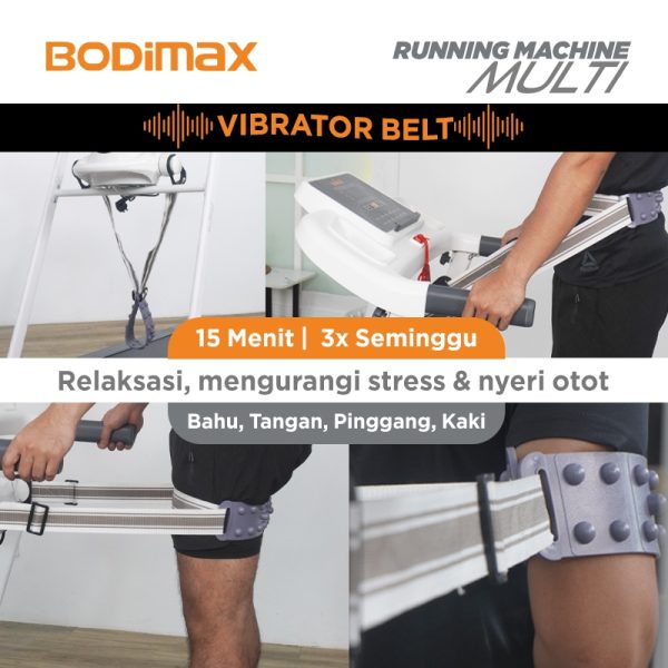 BODIMAX RUNNING MACHINE MULTI - Jual Treadmill Elektrik