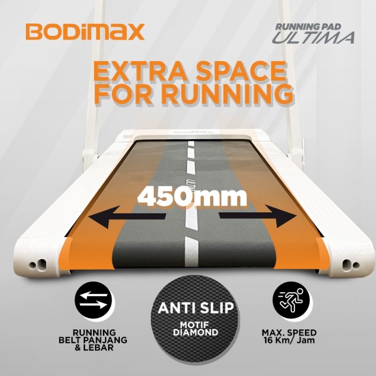 TREADMILL BODIMAX RUNNING PAD ULTIMA - JUAL TREADMIL