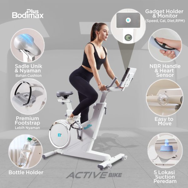 Sepeda Statis BODIMAX ACTIVE BIKE - JUAL SEPEDA STATIS