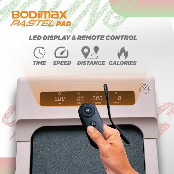 BODIMAX RUNNING PAD PASTEL PINK - Bodimax