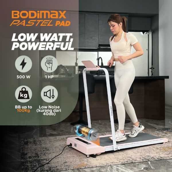 BODIMAX RUNNING PAD PASTEL BLUE - Bodimax